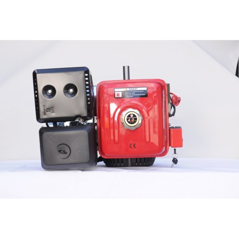 Goldmoto GM440 Benzinli Motor 15 Hp İpli Krank Mili Kamalı